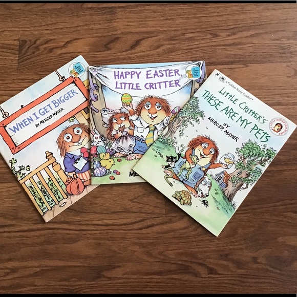 Golden Books | Other | Mercer Mayer Little Critter Bundle Of Three 98s ...